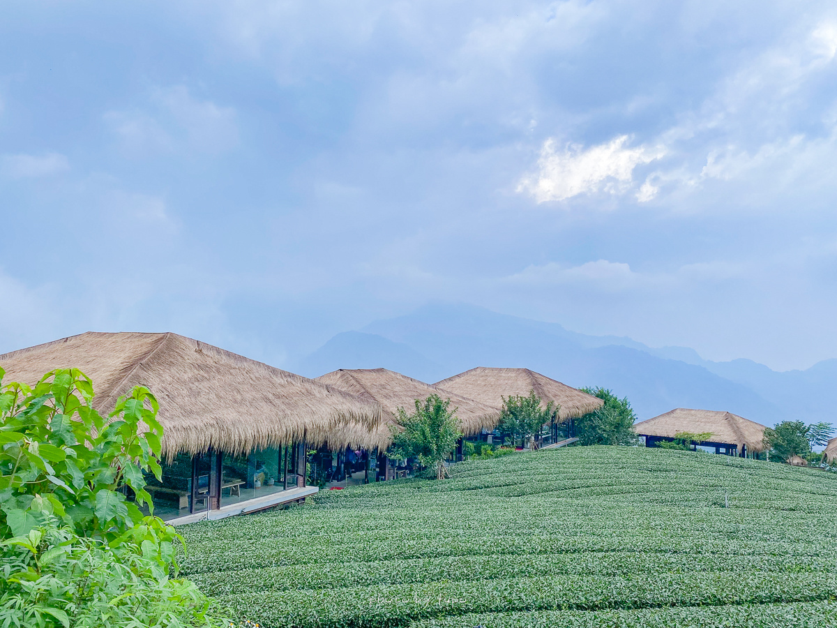 阿里山景點》優遊吧斯鄒族文化部落，海拔1300公尺的絕美茶園咖啡廳、表演時間 @小腹婆大世界