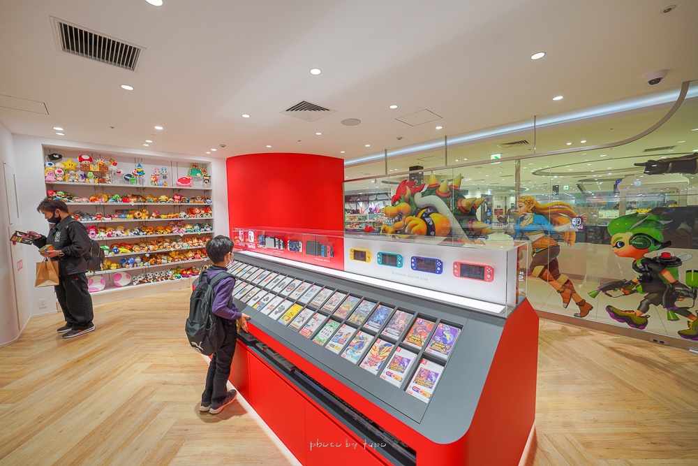 大阪景點》大阪任天堂旗艦店Nintendo OSAKA攻略，就在大阪梅田13樓，整理券規則、限定商品 @小腹婆大世界