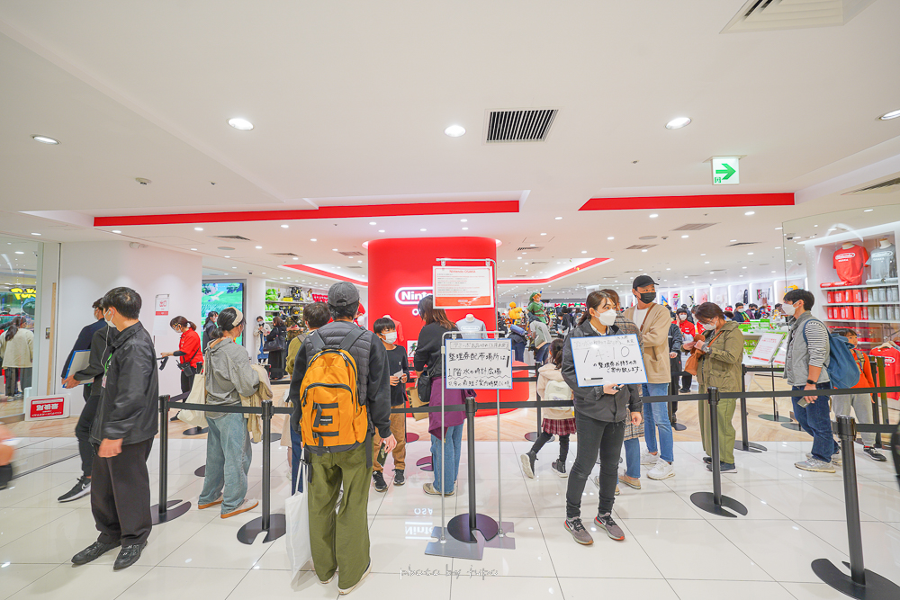 大阪景點》大阪任天堂旗艦店Nintendo OSAKA攻略，就在大阪梅田13樓，整理券規則、限定商品 @小腹婆大世界