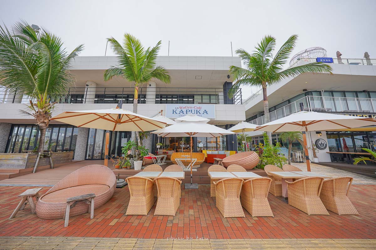 美國村早午餐推薦》WaGyu Café KAPUKA，網美海景餐廳，最新電子菜單價位、隱藏版菜色 @小腹婆大世界