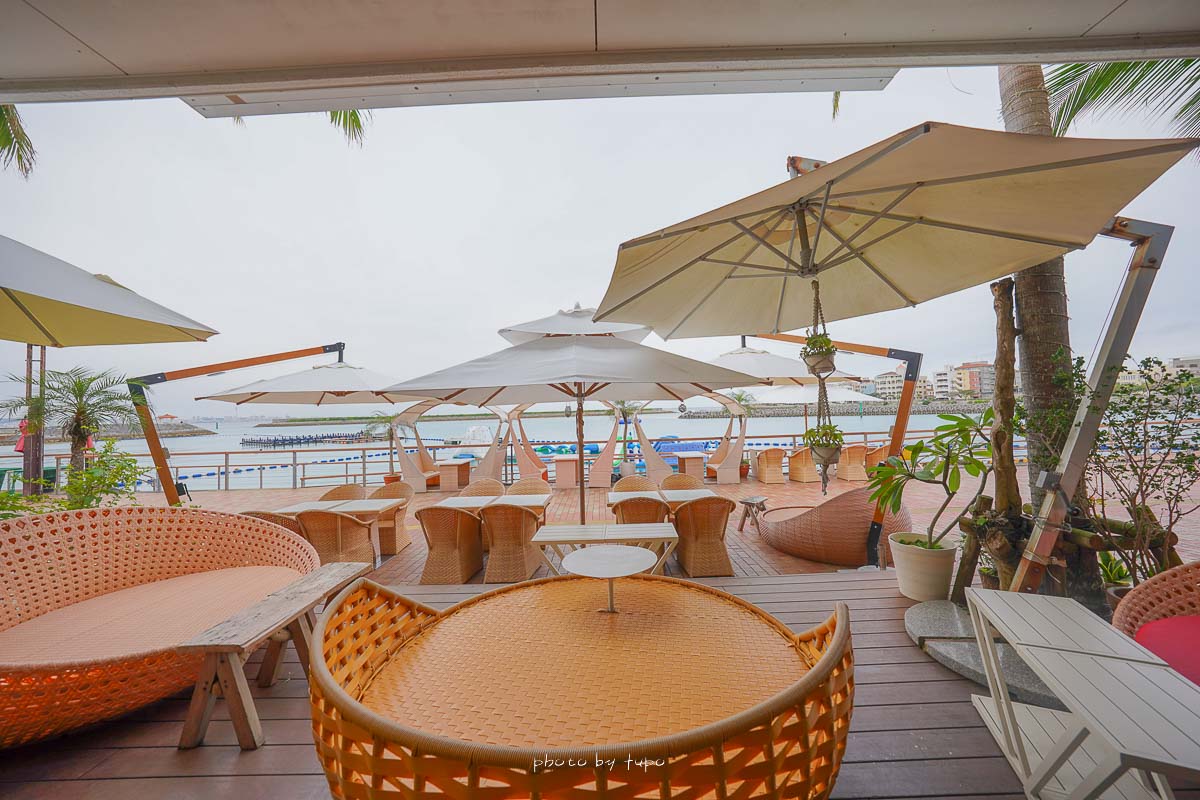 美國村早午餐推薦》WaGyu Café KAPUKA，網美海景餐廳，最新電子菜單價位、隱藏版菜色 @小腹婆大世界