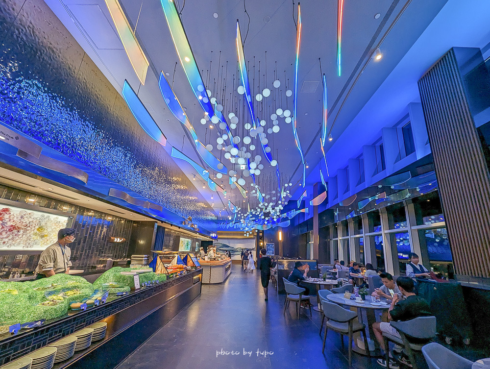 台北最高景觀Buffet「饗 A Joy」吃到飽這幾樣必吃！烤帝王蟹.龍蝦.干貝.海膽手捲.龍蝦粥.和牛壽司 @小腹婆大世界